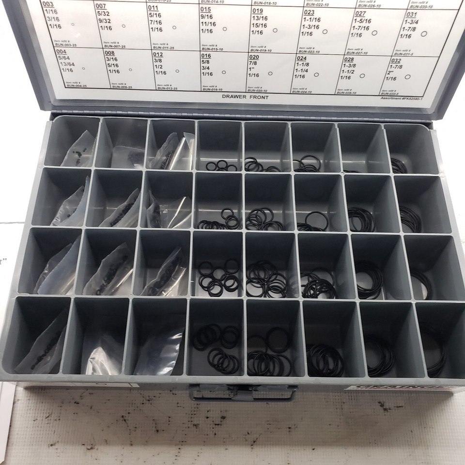 Grainger "The Ultimate O-ring Assortment" 5JKC1 Complete Refill Pack | eBay