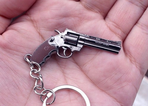 mini gun Colt Anaconda 357 Revolver full metal keychain toy gift 5cm | eBay