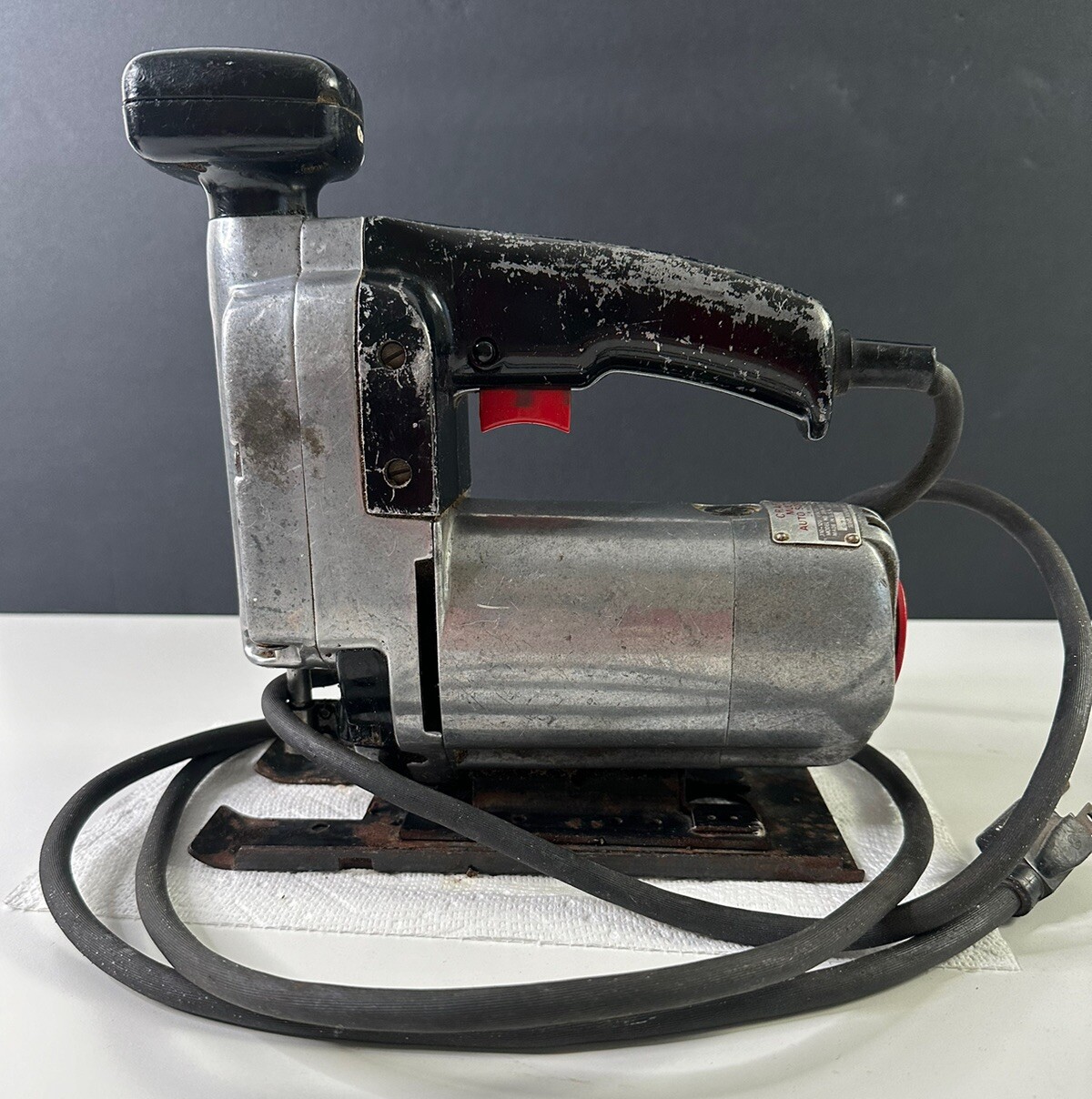 Craftsman Multispeed Auto Scroller Saw 1/2 HP 315 26750 Vintage. Tested ...