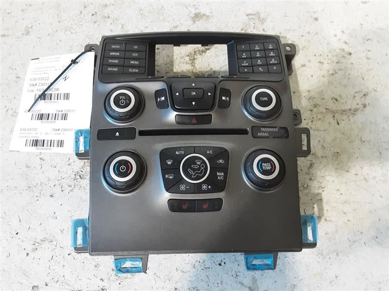 2013+Ford+Edge+Radio+and+Heater%2Fac+Control+Panel+DT4T18A802EA for ...