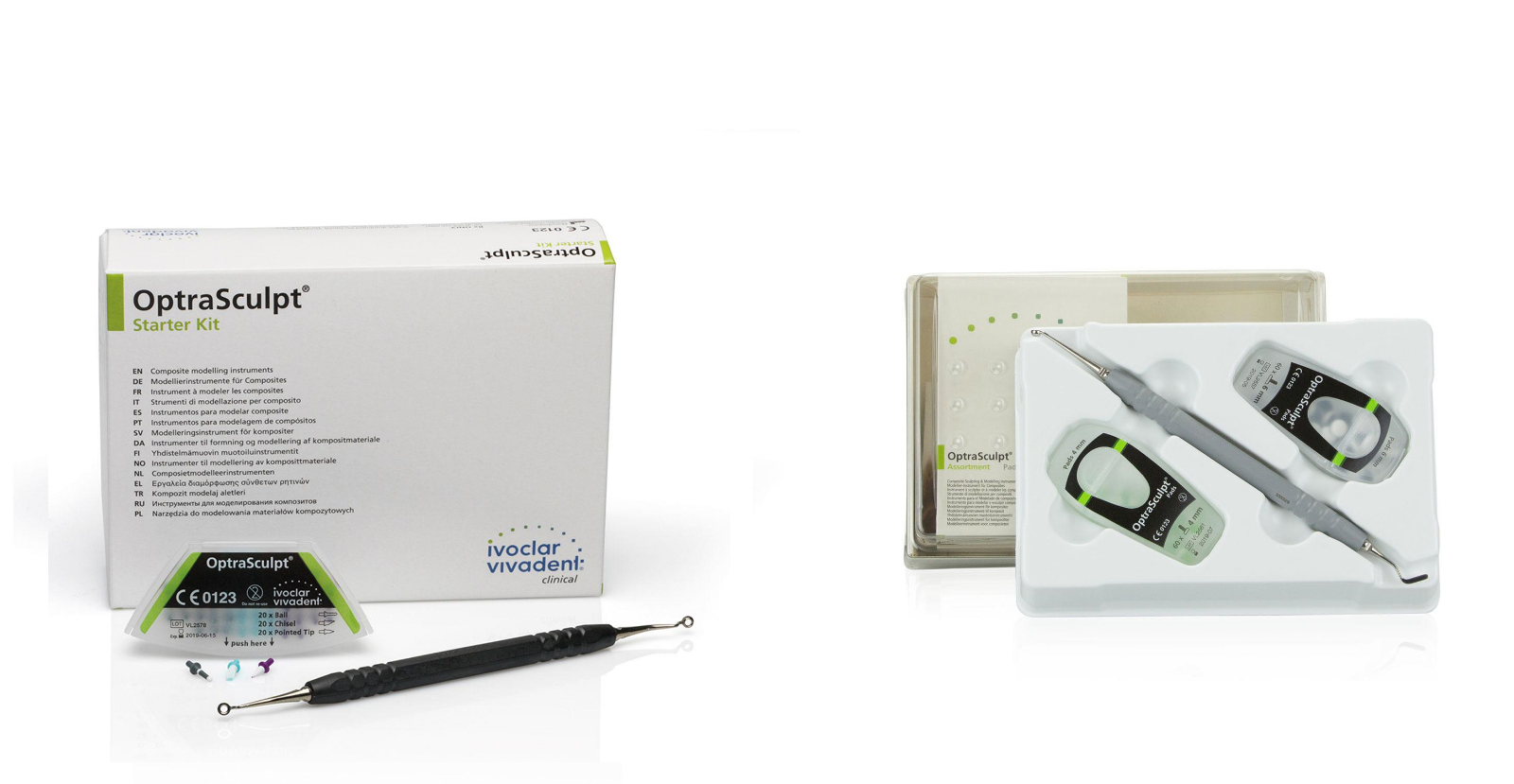 Ivoclar OptraSculpt Pad & Starter Kit Modelling Instrument for ...