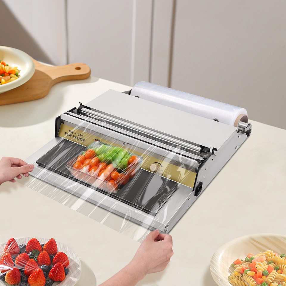Hand Wrapping Machine, Width Film Wrapper, Wrapping Machine For Food ...