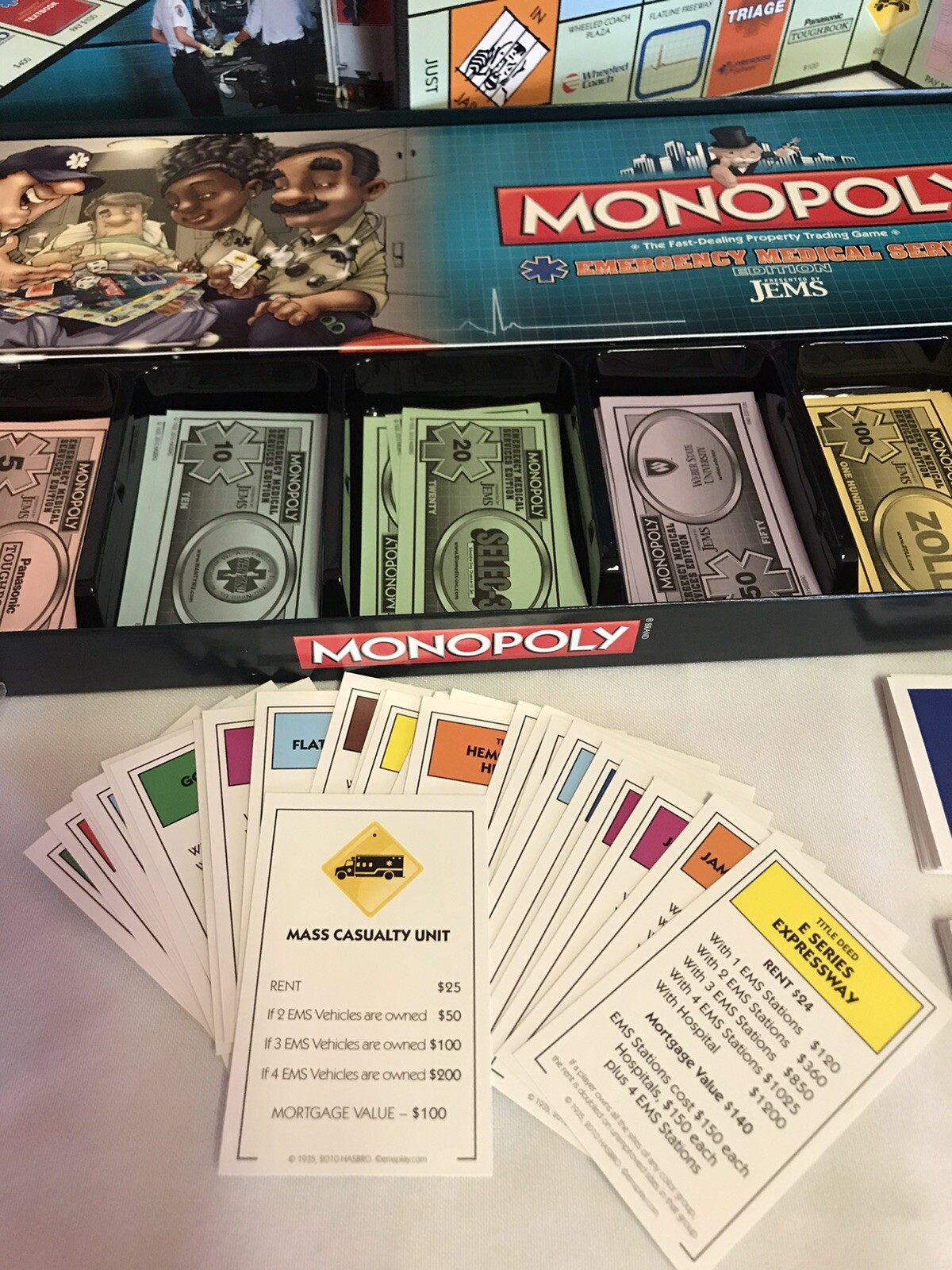 USAopoly Monopoly Emergency Medical Services Edition Board Game for ...