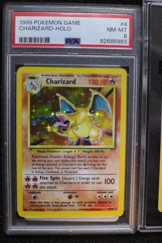 1999 BASE SET #4 CHARIZARD HOLO, #2 BLASTOISE HOLO, #15 VENUSAUR ...