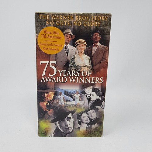 The Warner Bros Story No Guts No Glory 75 Years of Award Winners VHS ...