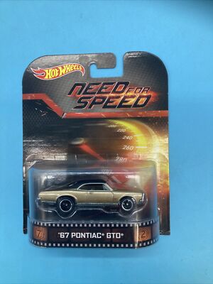 Hot Wheels Need For Speed 67 Pontiac GTO New Car | eBay