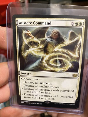 Mtg Austere Command New Magic Gathering Card Double Masters | eBay