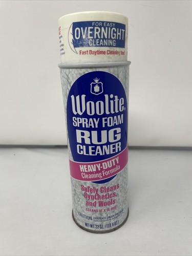 Vtg 1970’s Tin Woolite Spray Foam Rug Cleaner Can Boyle-Midway USA | eBay