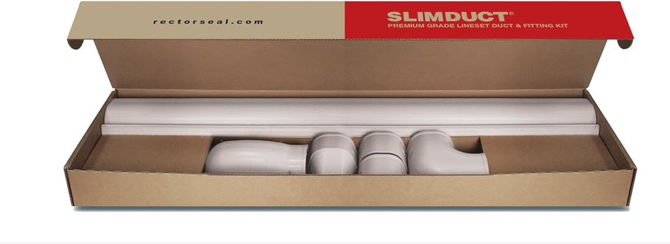 Fortress Lineset Ducting 84105 Lineset Covers, Easy Installation, HVAC ...