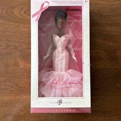 PINK RIBBON BARBIE AA K7813,2006-KOMEN BREAST CANCER FOUNDATION - BC ...