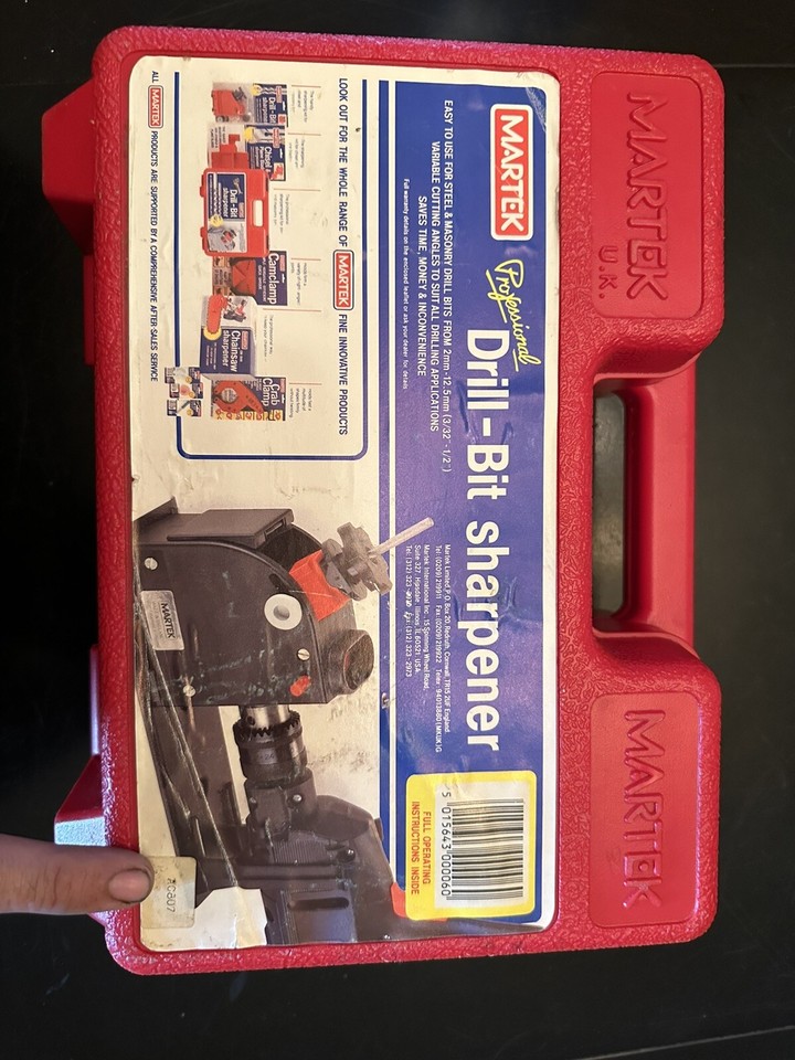 MARTEK DRILL-BIT SHARPENER | eBay