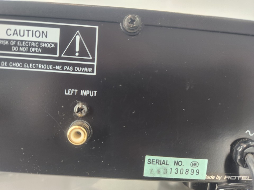 Rotel RB-971 Stereo Power Amplifier Bridged -AS IS- For Parts/Repair GC ...