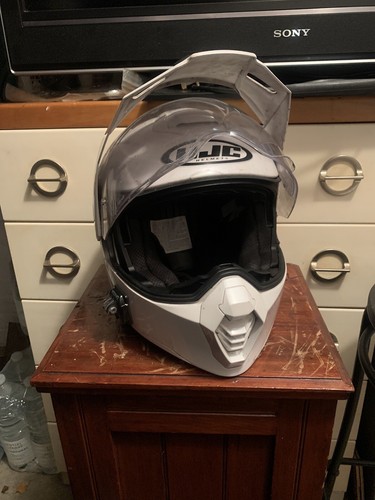 HJC IS-MAX 2 II FLIP UP FRONT MODULAR MOTORCYCLE CRASH HELMET GLOSS ...