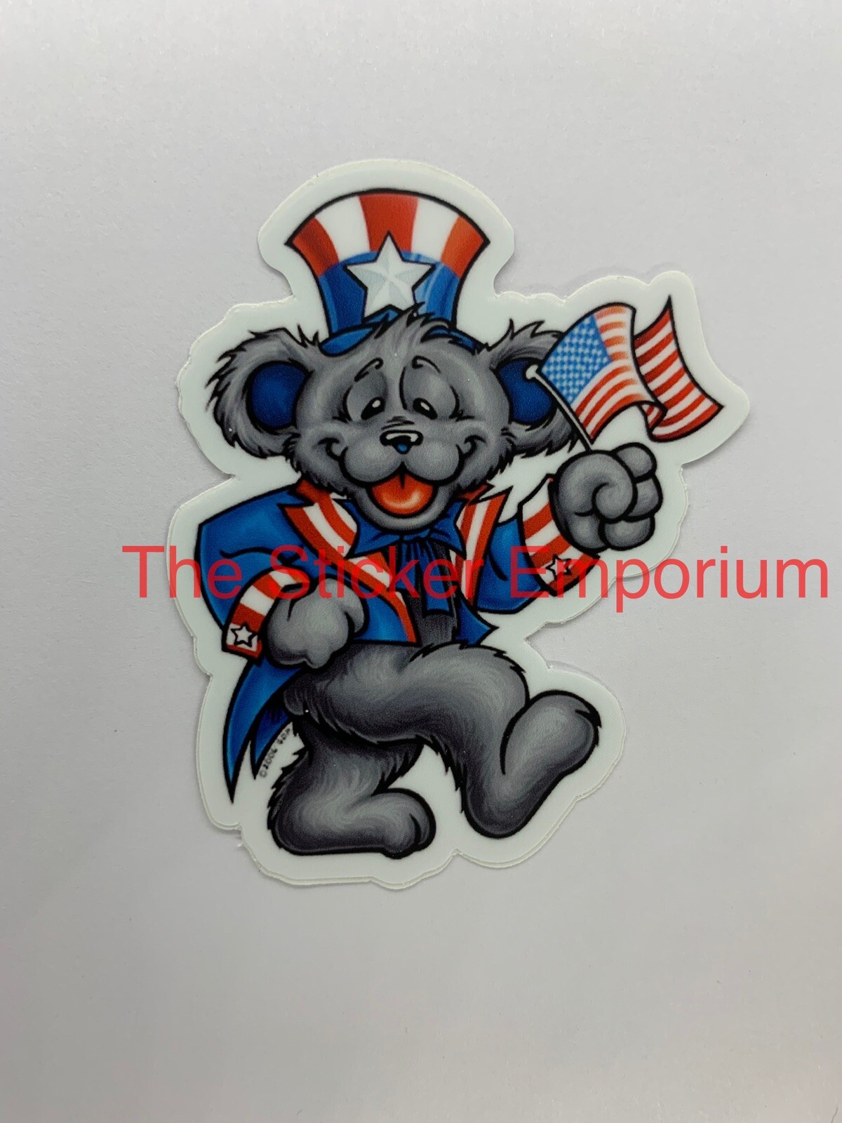 GD Wave That Flag Bear Vinyl Sticker Phish Car Decal | eBay