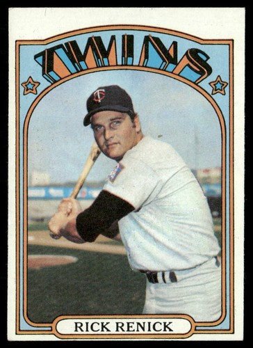 Rick Renick 1972 Topps #459 Minnesota Twins Baseball Card | eBay