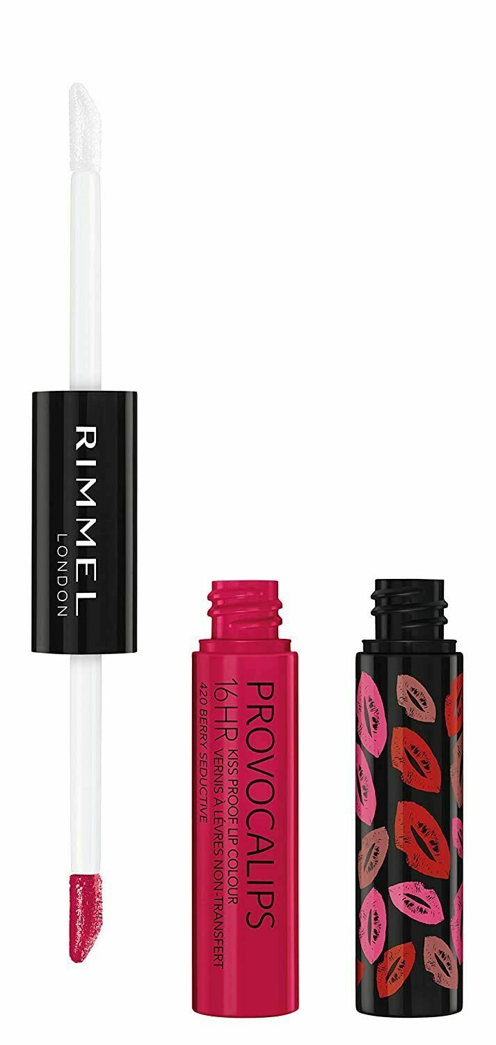 Rimmel Provocalips Lip Colour 16HR Kiss Proof - Choose Your Shade | eBay UK