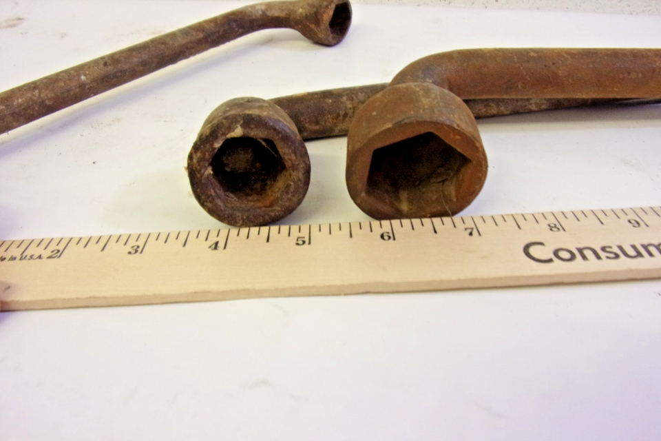 Early 1900's Mechanic Lug S Wrench set | eBay