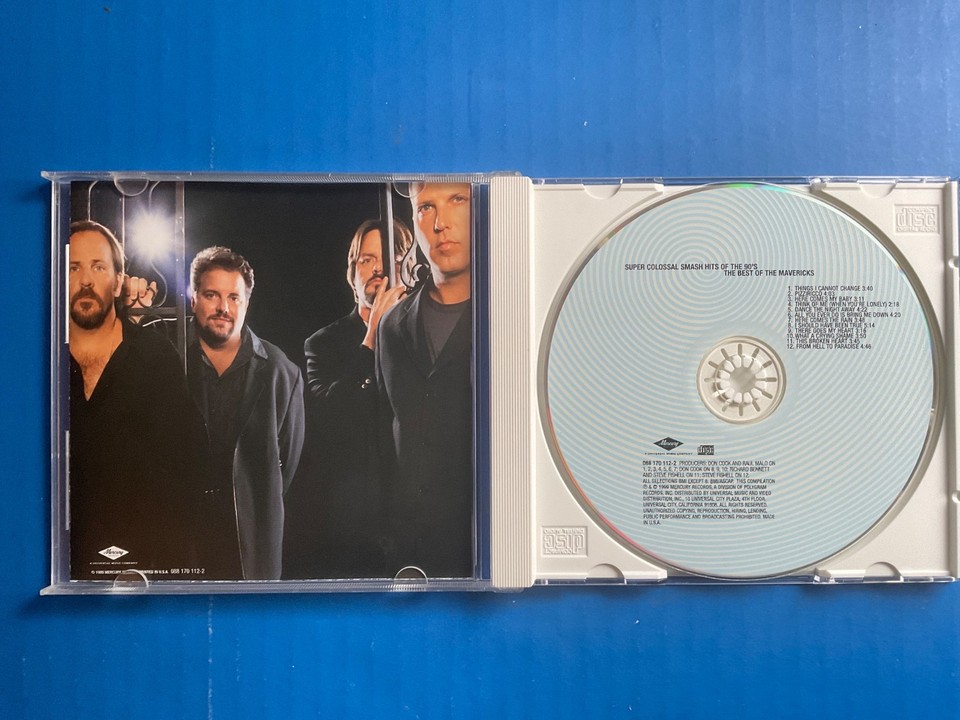 THE MAVERICKS - Best of (Greatest Hits) - Country/Rock CD 1990 Mercury ...