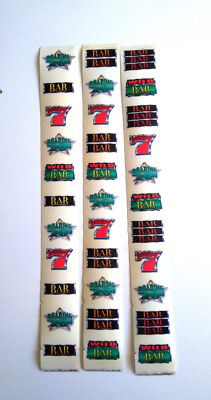 Bally "Roaring 20's" Slot Machine Reel Strips | eBay