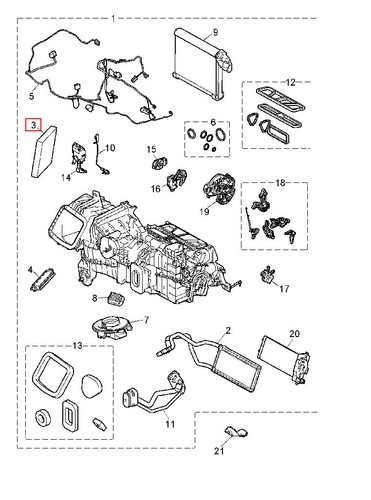 Cabin Air Filter Jaguar XF 09-16 XFR 10-15 XJ 11-16 XJR 14-16 part ...