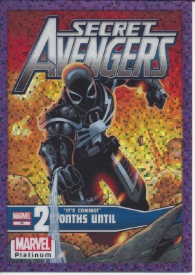 AGENT VENOM 2023 MARVEL PLATINUM COVER VARIANT PURPLE PIXEL SECRET ...