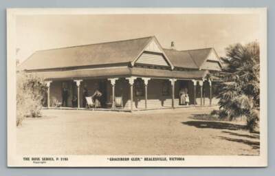 Graceburn Glen HEALESVILLE Victoria Australia RPPC Antique Rose Real ...