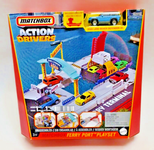 2024 MATCHBOX ACTION DRIVERS FERRY PORT PLAYSET W/2020 LAND ...