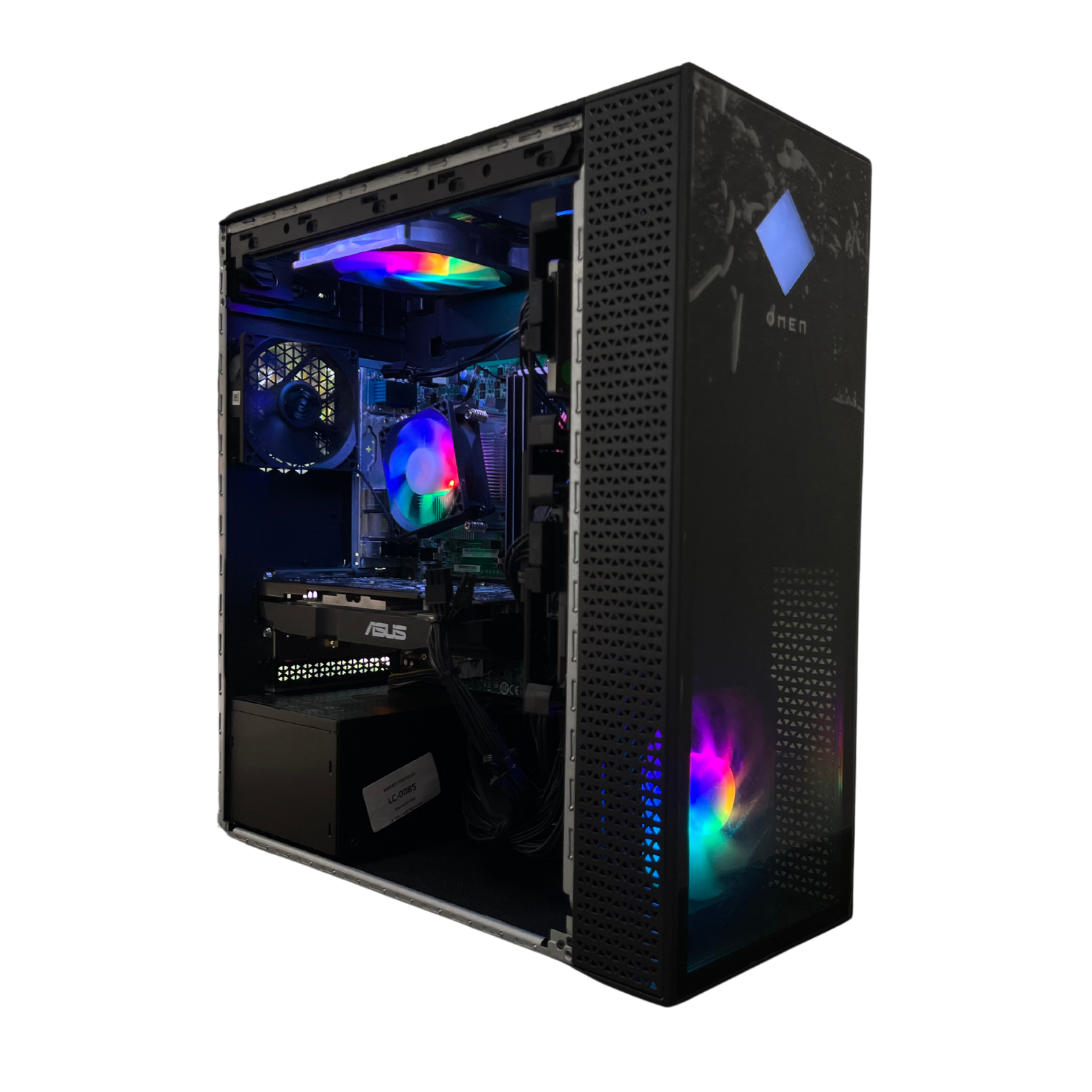 OMEN Gaming PC RGB Desktop Computer i7 32GB 1TB SSD 3TB HDD GTX 1070 ...