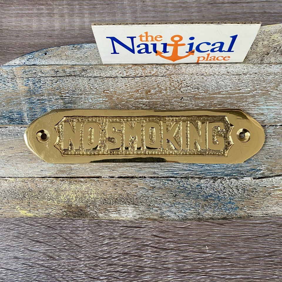 Nautical Door Signs - Solid Brass - Poop Deck, Head, Rum Locker ...