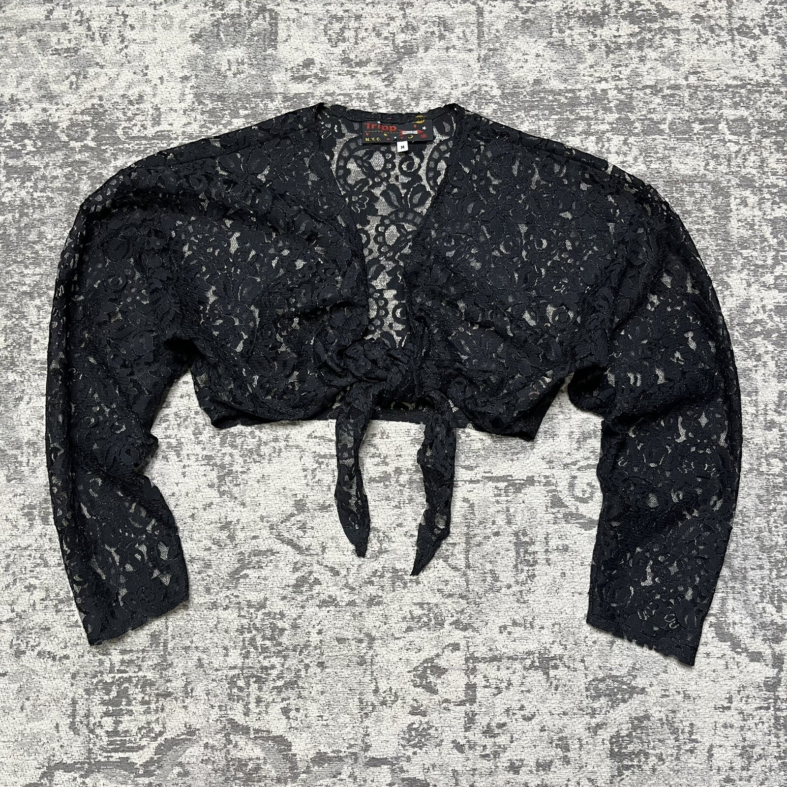 Vintage Tripp NYC Goth Emo Western Size Medium Croppe… - Gem