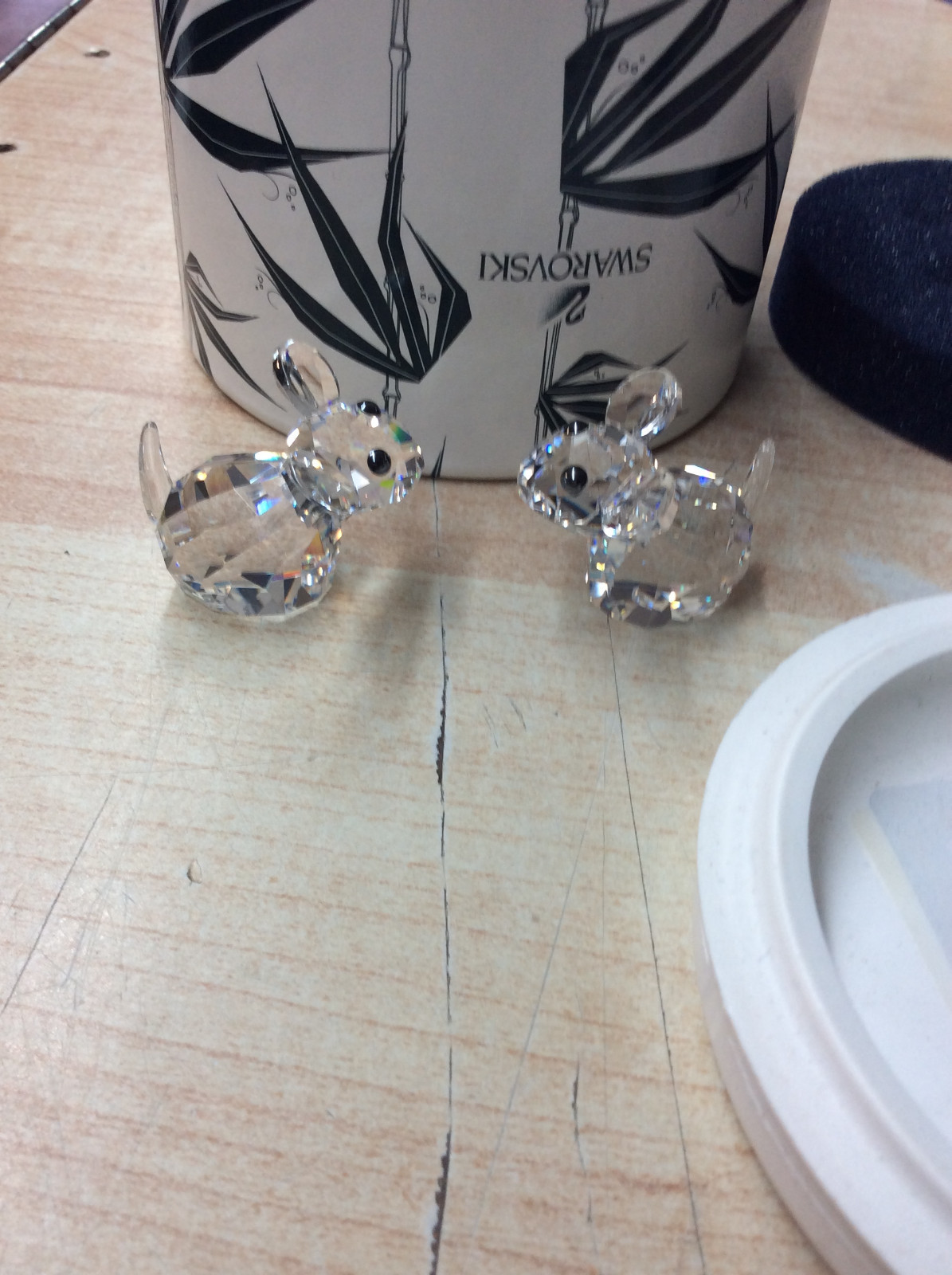 SWAROVSKI JO&HARRY Jo Harry 0843090 retired set of 2 figures in ...