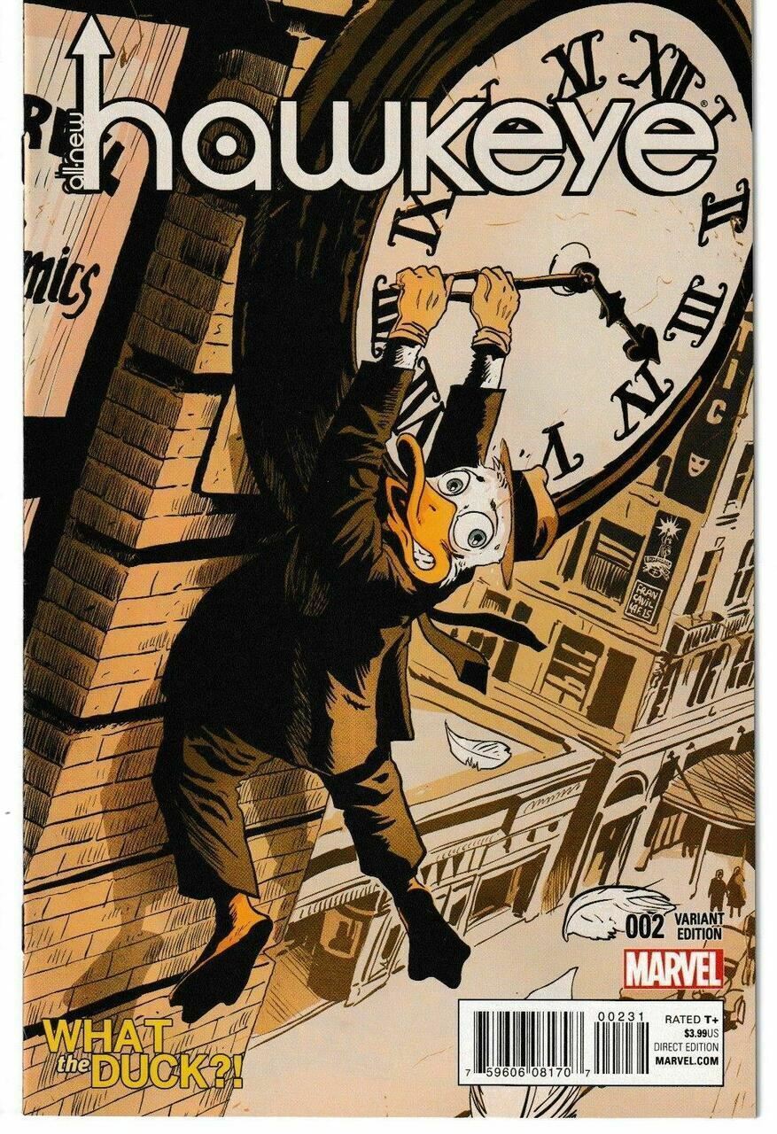 ALL NEW HAWKEYE (2015) #2 WHAT THE DUCK VAR (MARVEL 2015) | eBay