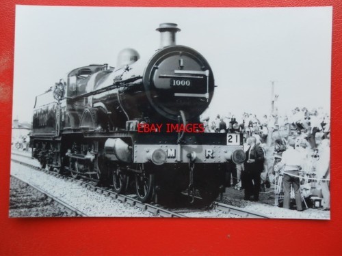 PHOTO LMS EX MIDLAND COMPOUND LOCO NO 1000 | eBay