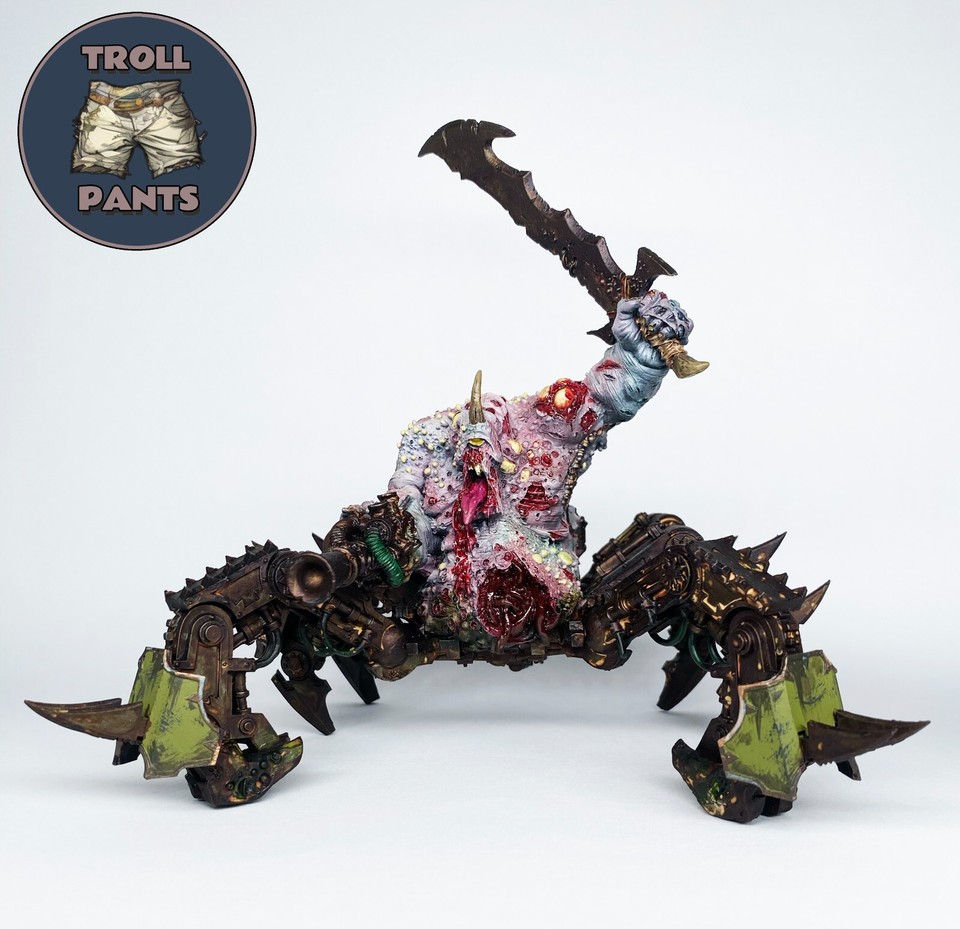 Warhammer 40k - Maggotkin Nurgle - Plague Hulk of Nurgle - Soul Grinder ...
