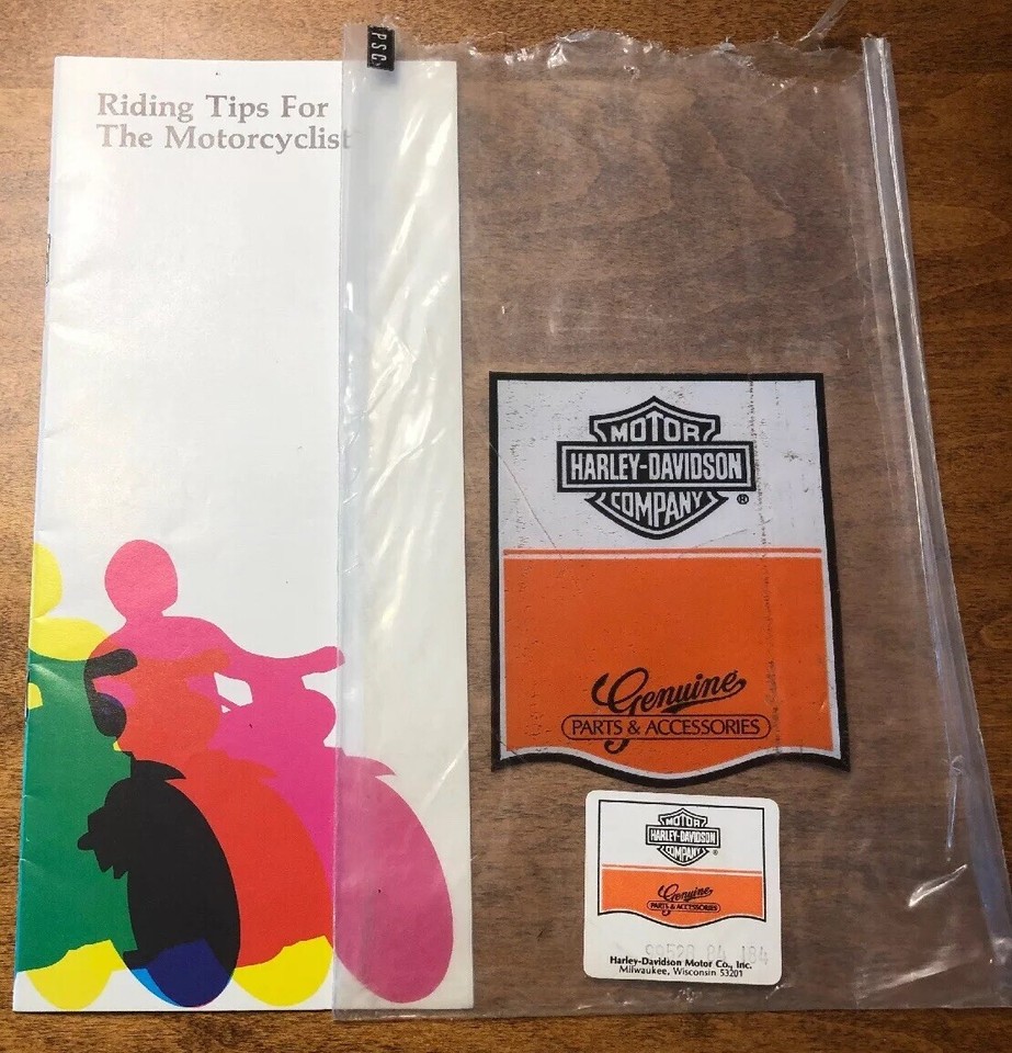 Harley Davidson MOTORCYCLE PAPERS Envelope Capitol Harley Lansing MI ...