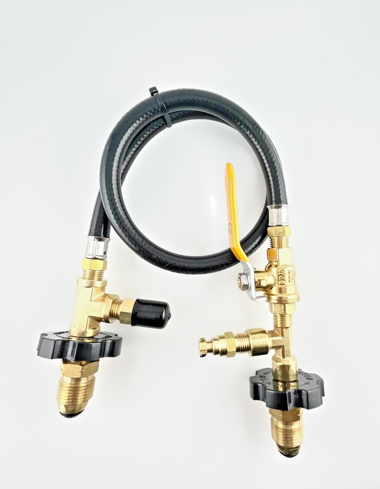 Pol To Pol Liquid Propane Transfer Hose Kit System Fill Bbq 20lb ...