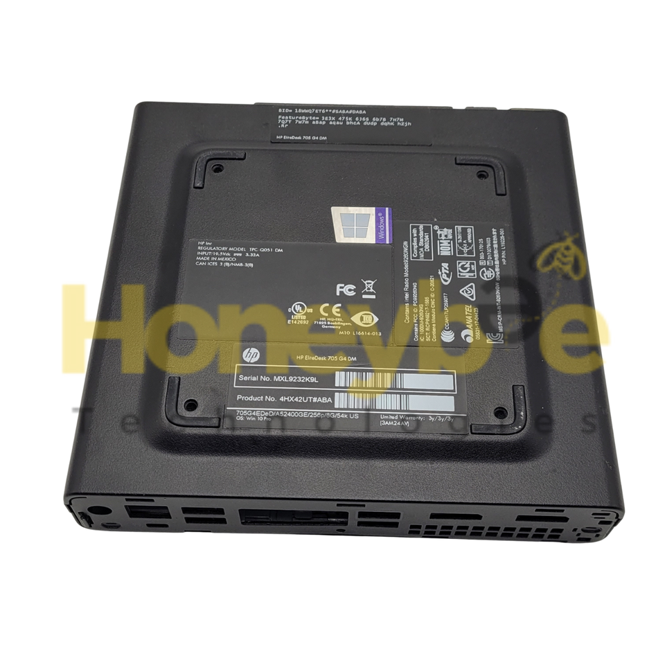 HP ELITEDESK 705 G4 DM MINI DESKTOP EMPTY CHASSIS WITH SIDE PANEL ...