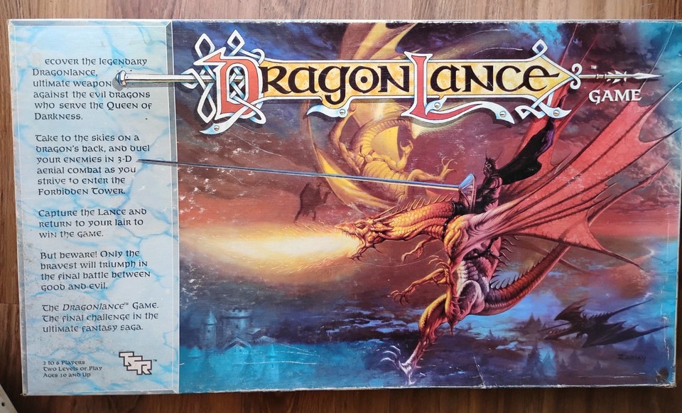 1988 TSR Dragon Lance Board Game Dungeons & Dragons *Complete* | eBay