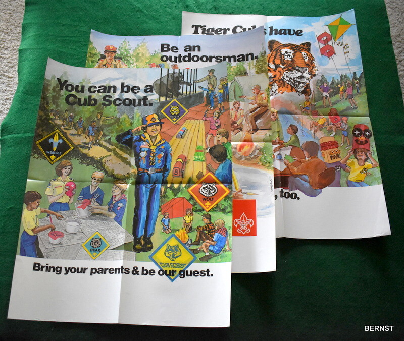 BOY SCOUT - LOT OF 3 1985 SCOUT RECRUITING POSTERS 17 x 22 INCHES | eBay