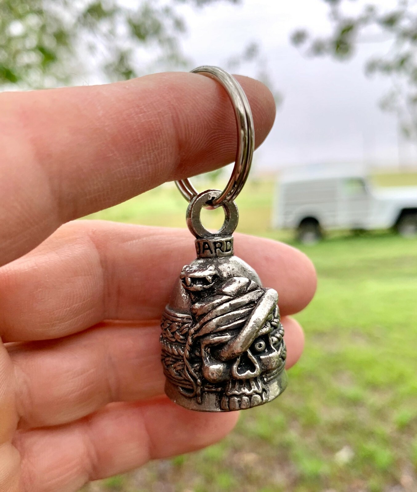 SALE! Serpentine GUARDIAN Bell of Good Luck fortune pet keychain gift ...