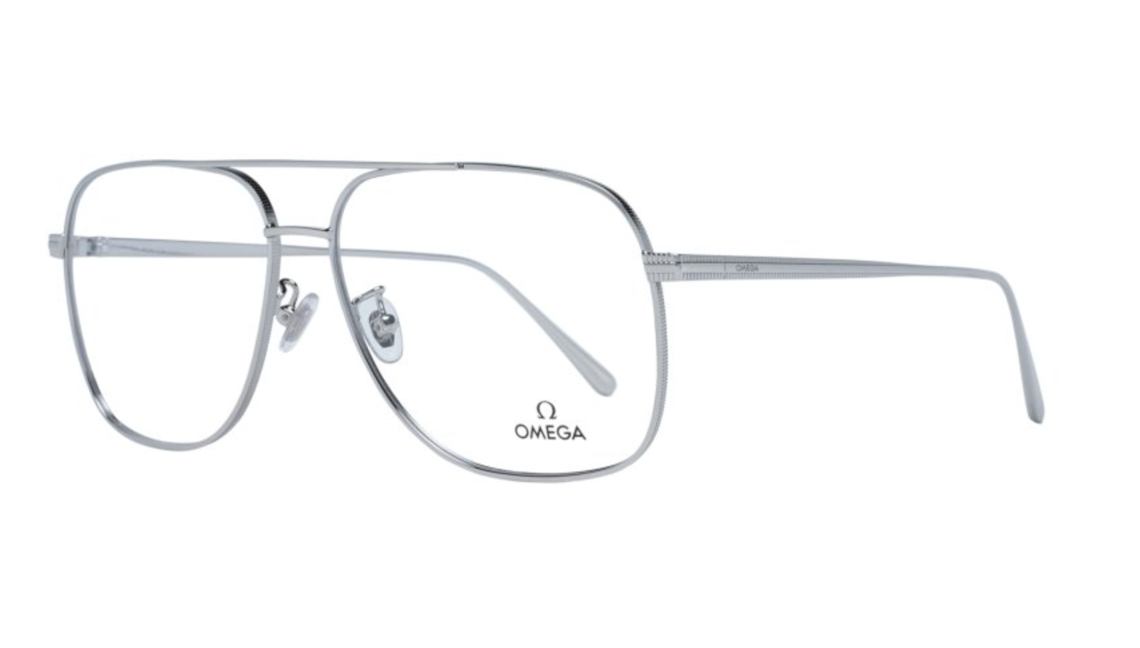New OMEGA readers OM 5006-H 016 60-14 140 Silver Aviator Frames Reading ...