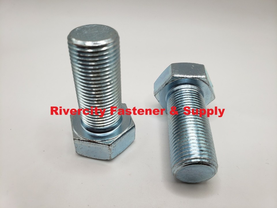 (2) M18-1.5x40 / M18x40 / 18mm x 40mm Bolts Hex head Cap Screws Fine ...