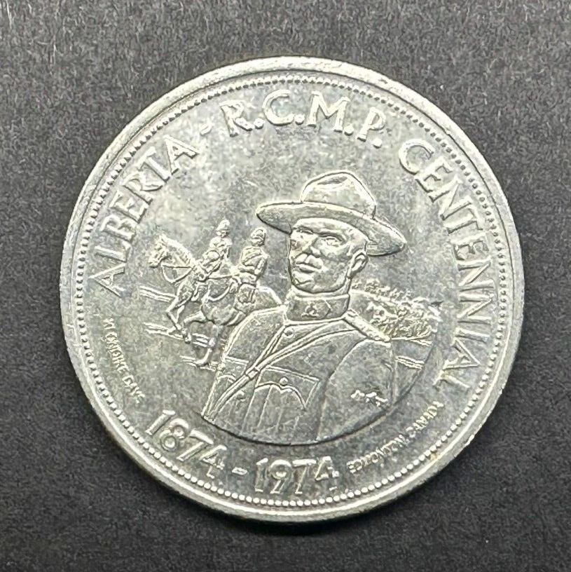 Canada Edmonton Alberta 1974 Klondike Dollar Coin Medal Token | eBay