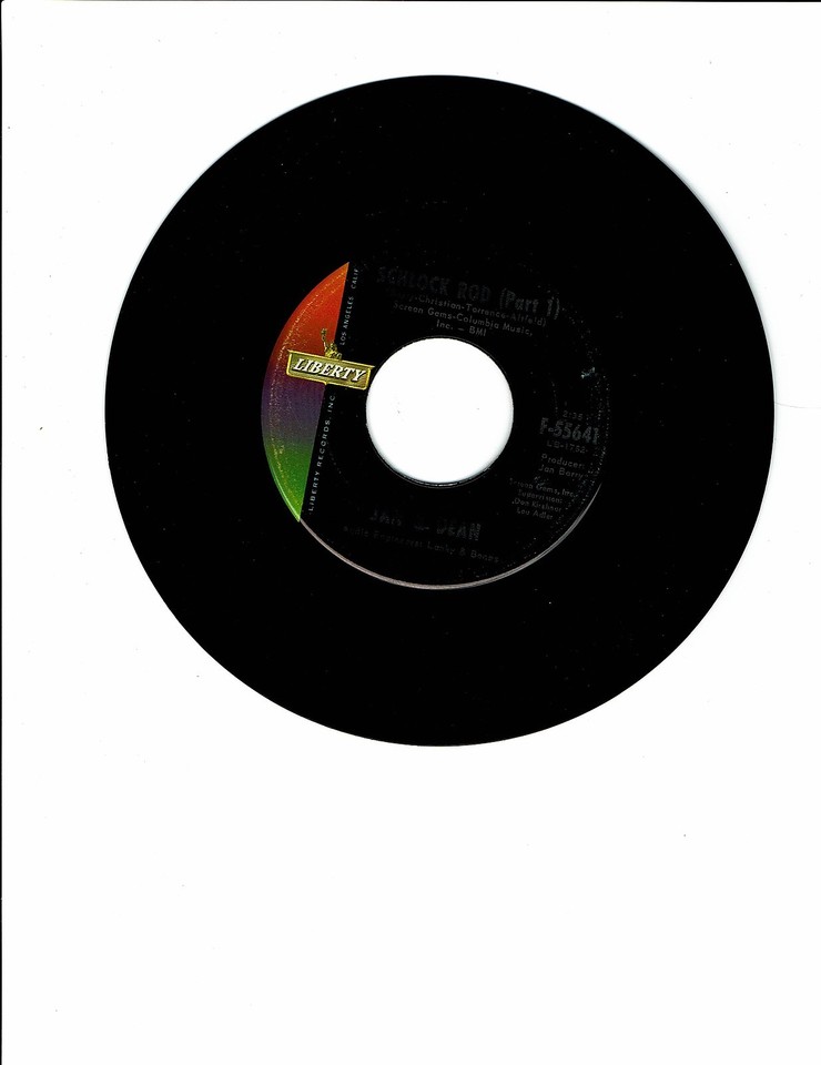Jan & Dean SURF 45(LIBERTY 55641)Drag City/Schlock Rod (Part 1) VG+ | eBay