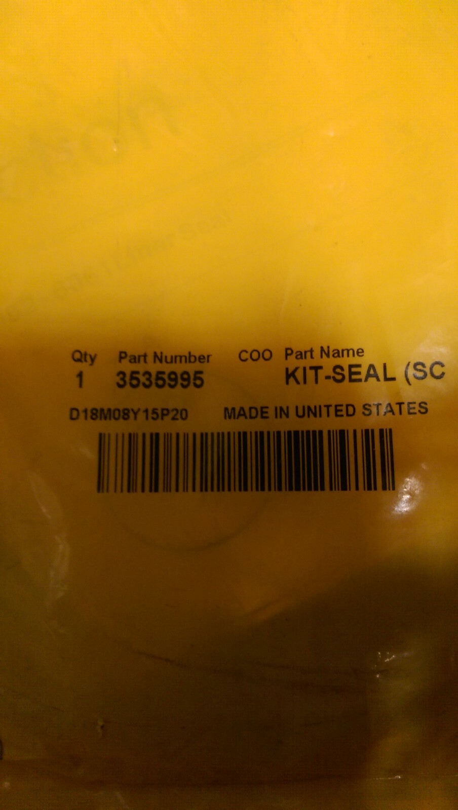 CATERPILLAR 353-5995 KIT-SINGLE CYLINDER LINER | eBay