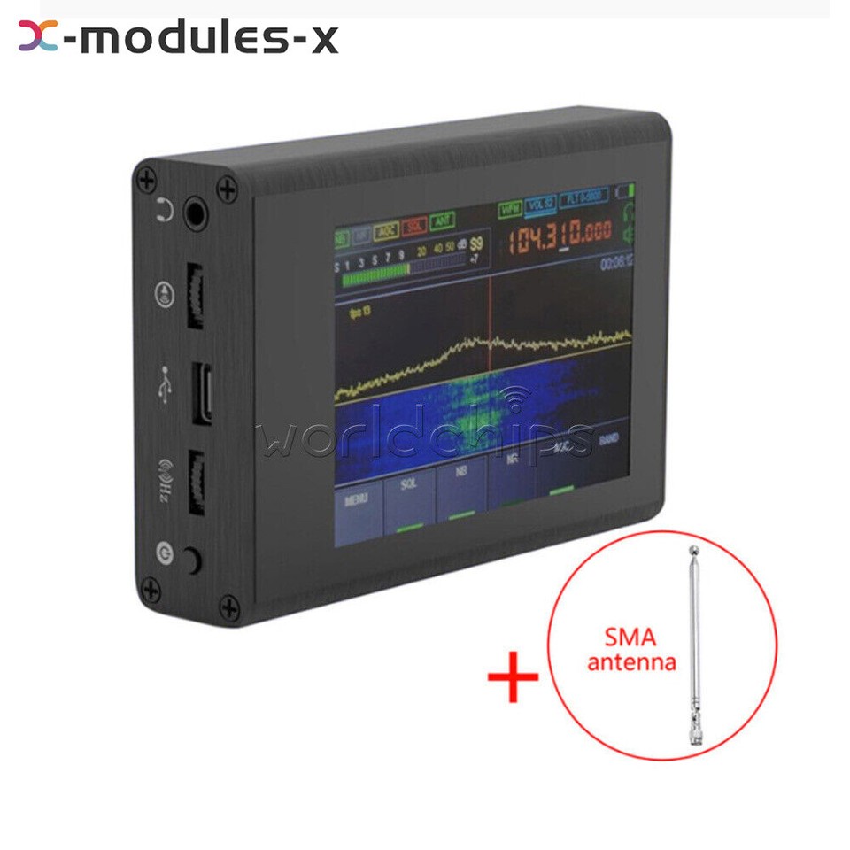 50KHz--2GHz Malachite DSP SDR Receiver Malahit DSP SDR Shortwave Radio ...