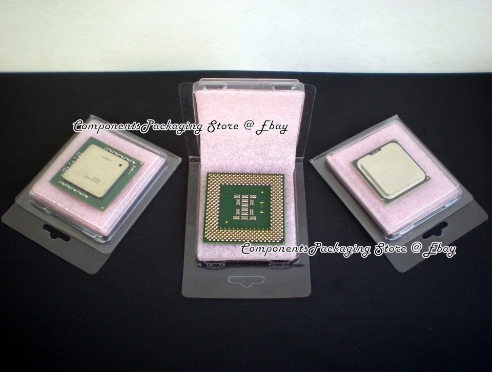 Processor Packaging Blister Pack Case for Intel-AMD CPU's - Lot of 10 ...