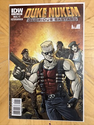 Duke Nukem Glorious Bastard #1B Variant Cover IDW Comics | eBay