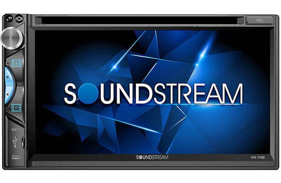 Soundstream Double Din 7" Car Stereo DVD Receiver Android PhoneLink ...