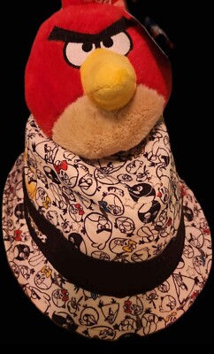 Angry Bird Fedora & Toy | eBay